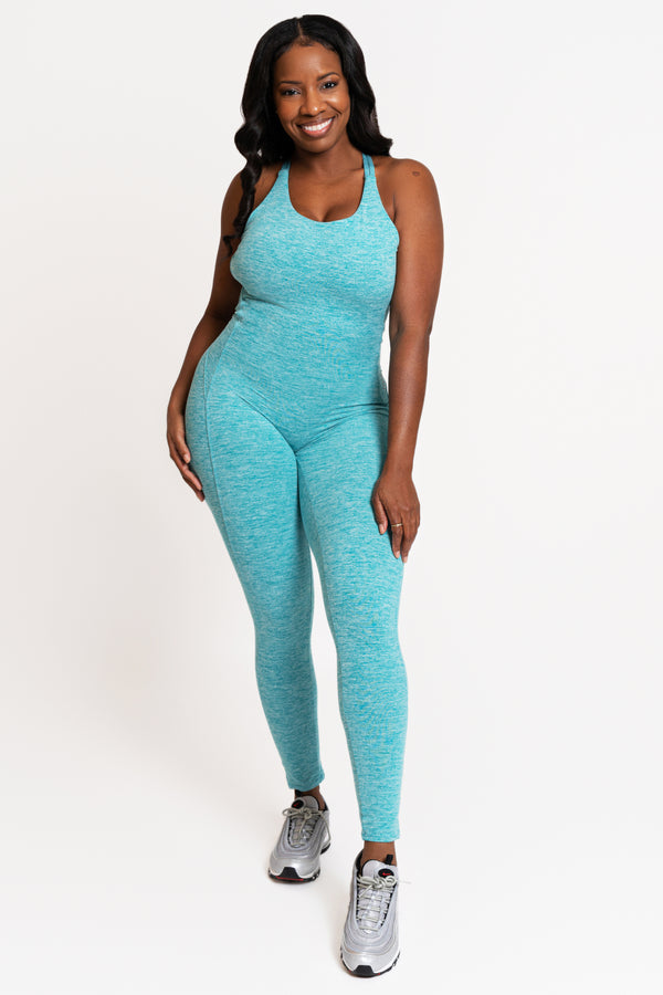 Top Gyal Bodysuit (Tiffany Green) - LIVITY FIT